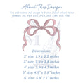 Bow Monogram Frame Embroidery Design Includes BX, Machine Embroidery F ...